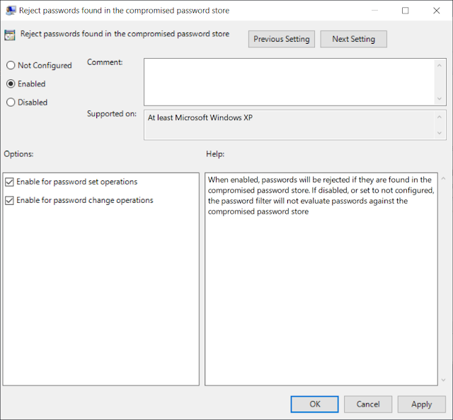 Getting started with Lithnet Password Protection - Part 1 - Blocking ...