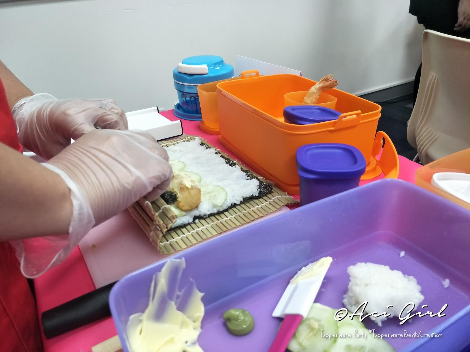 Tupperware Party Experience + Quick and Easy Bento Dishes | Aci Girl