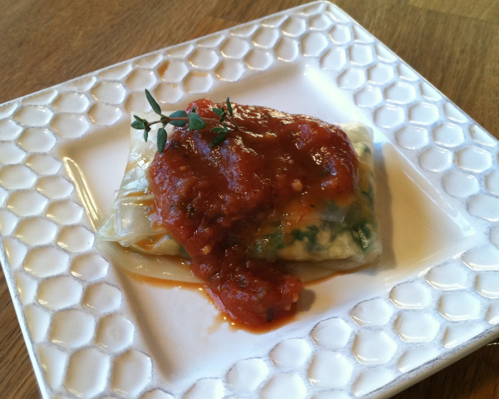 Positively Vegan: Easy Rice Ravioli