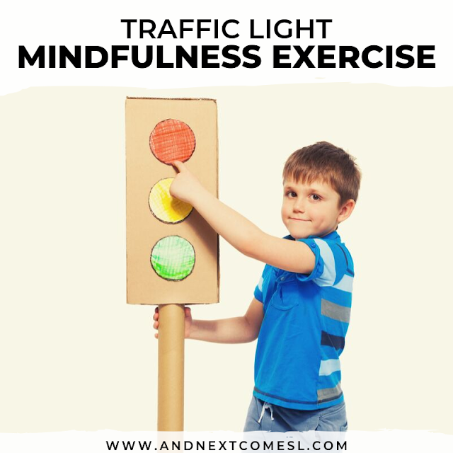 Traffic Light Mindfulness Exercise {Free Printable Poster Included ...