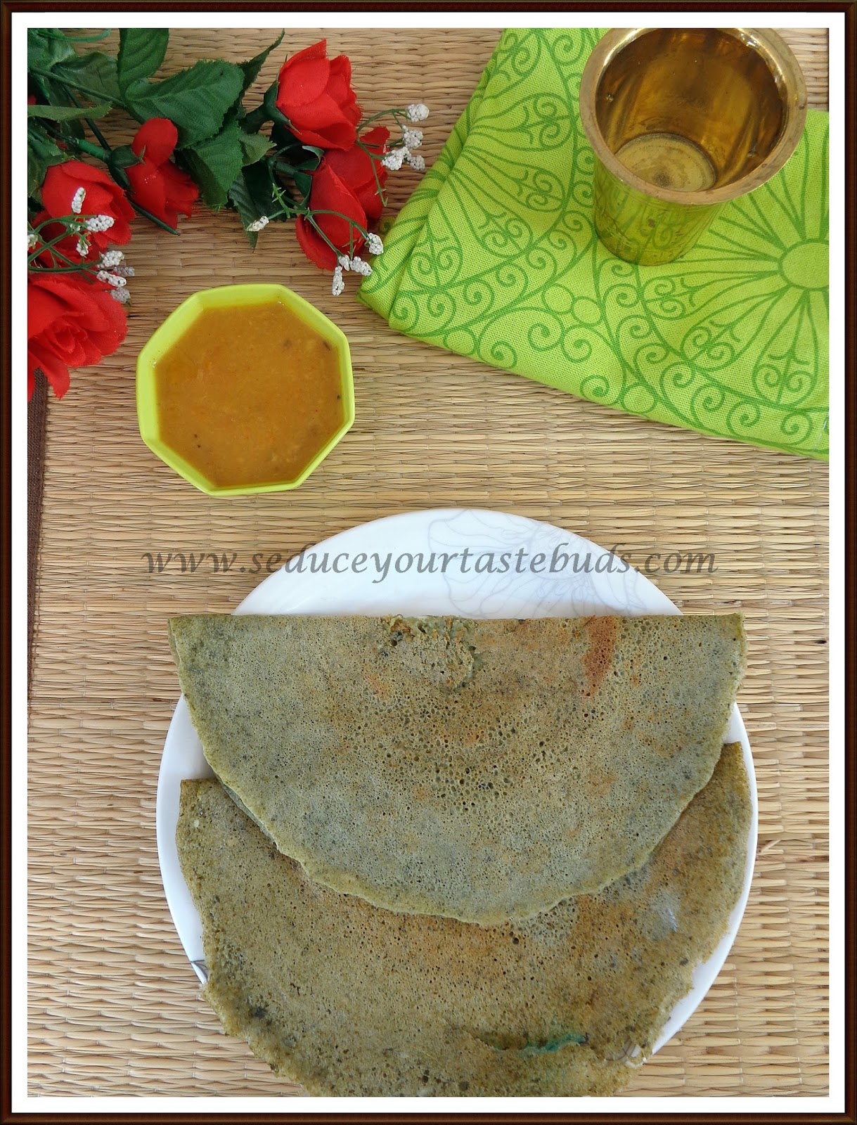 Mudakkathan Keerai Dosai Recipe - Seduce Your Tastebuds...