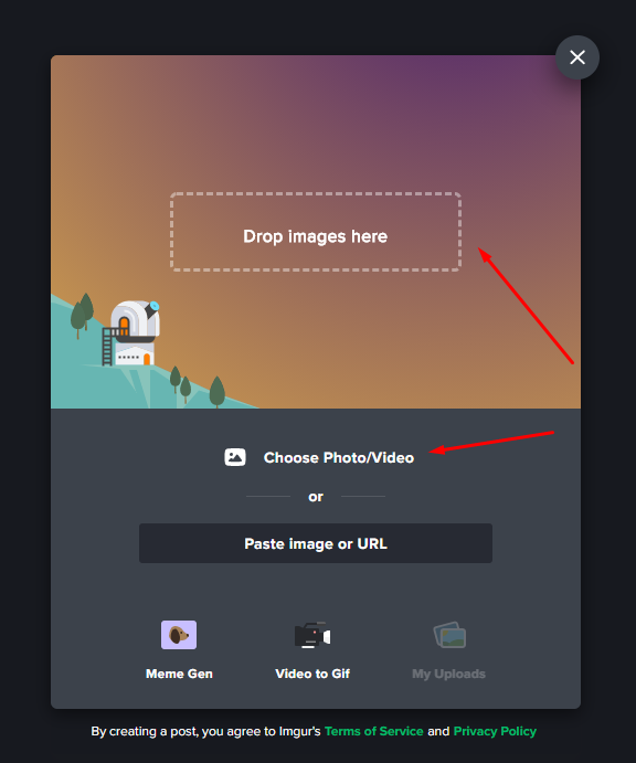 Cómo subir una imagen a internet utilizando Imgur