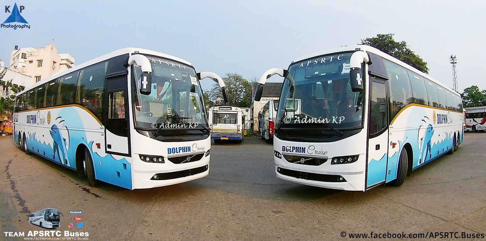 APSRTC DOLPHIN CRUISE BUS | VOLVO B11R 14.5m Multi Axle.