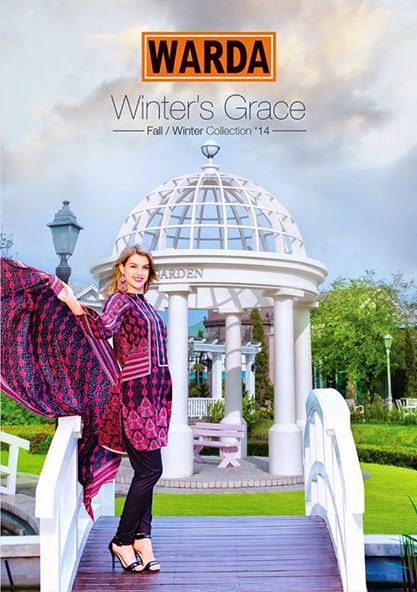 Warda Winter's Grace Fall/Winter Collection 2014-2015 | Warda Prints ...