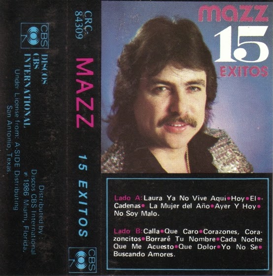 EL RECUERDO DE LA MUSICA GRUPERA: GRUPO MAZZ - 15 EXITOS