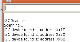 THD Arduino Projekte: I2C Scanner mit 3Wire LCD Anzeige
