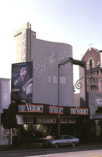 Los Angeles Theatres: Egyptian Theatre: Hollywood Blvd. views 1955 to ...