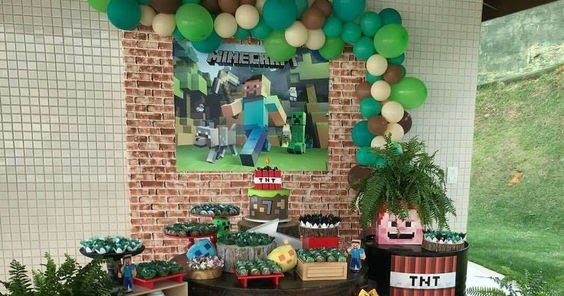 50 ideas para fiesta Minecraft