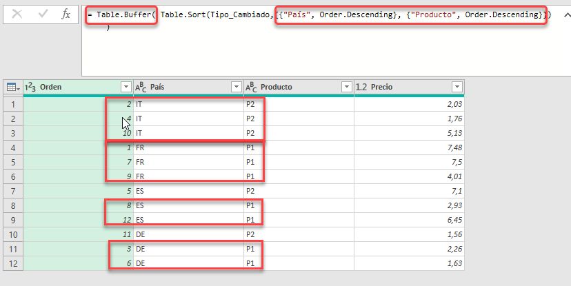Power Query: Table.Buffer trabajando en memoria | EXCEL FORO: Un blog ...