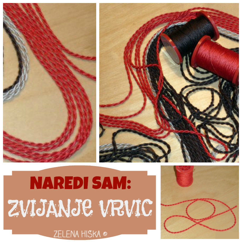 Zelena hiška: Naredi sam - zavite vrvice