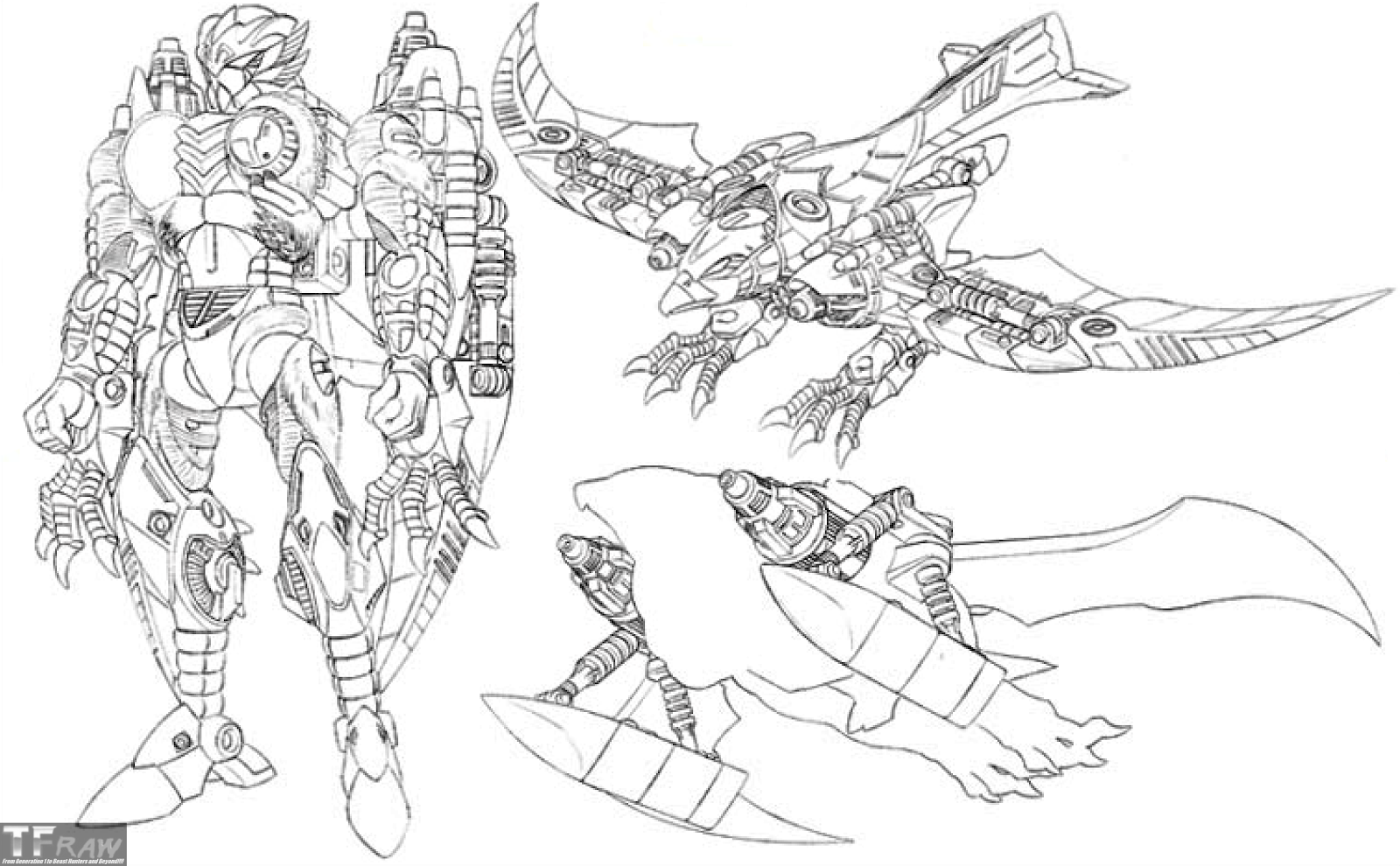 Beast Wars Character Designs