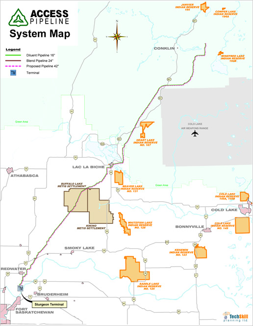 Oil Sand Box: Access pipeline expansion relatively smooth sailing