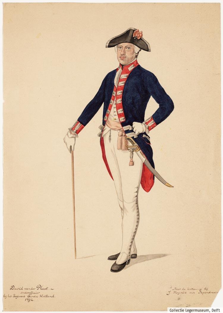 ÇA IRA: Dutch infantry flags (1) Flag Dutch Guard (Hollandse Garde ...