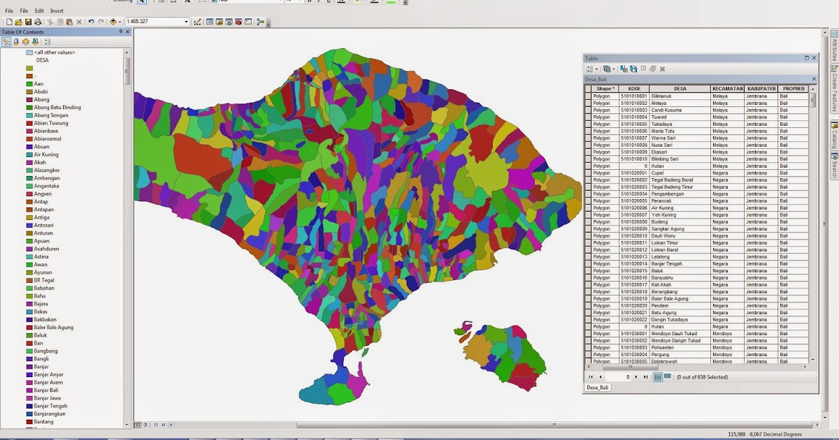 Menggunakan Fungsi Dissolve di ArcGIS | Share to The World