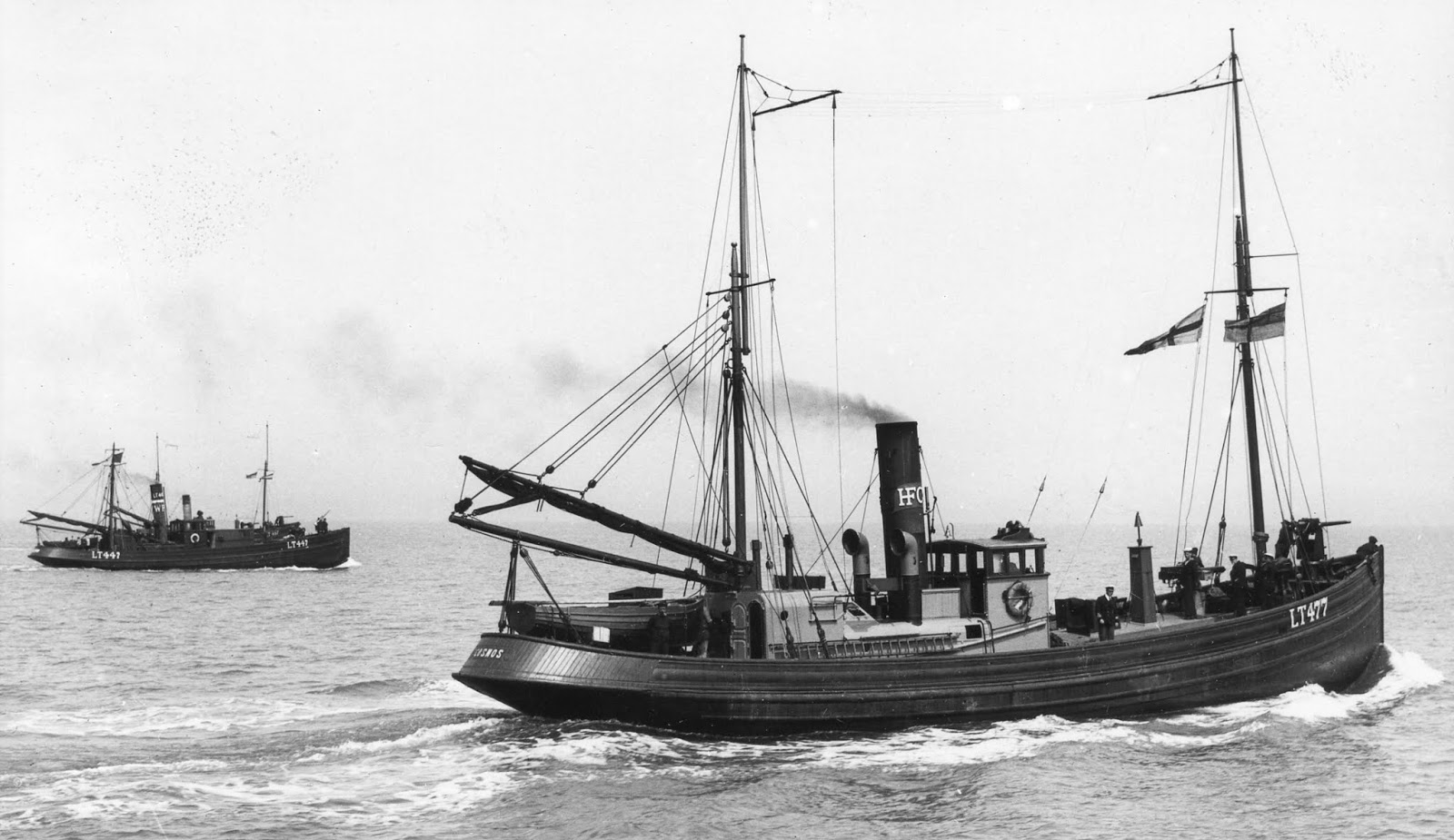 Anti-Submarine Trawlers in WW2: HMD Harvest Reaper