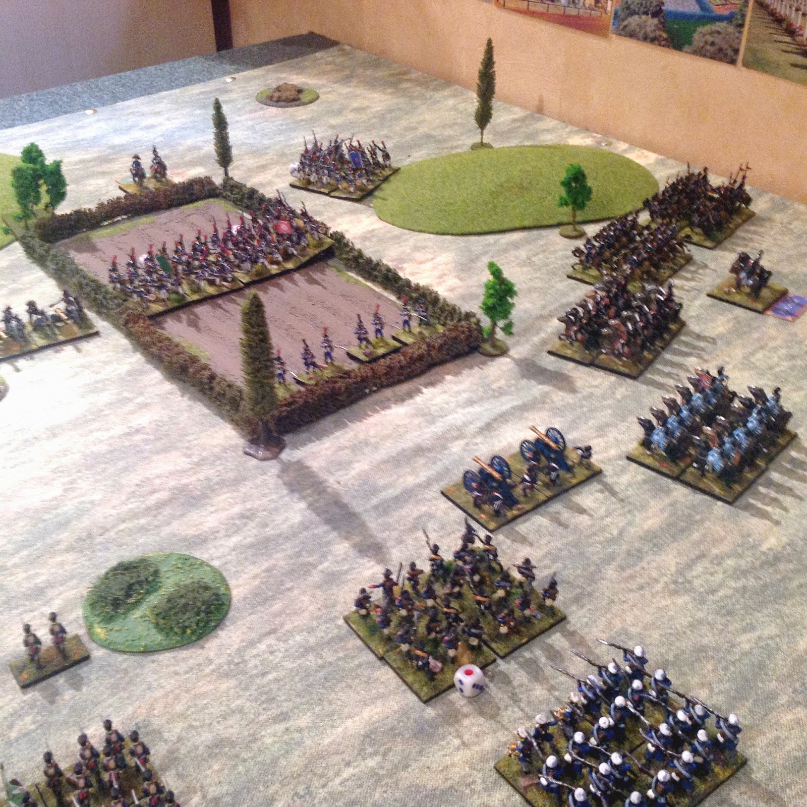 Sgt Steiner's Wargaming Blog: General De Brigade Deluxe solo game