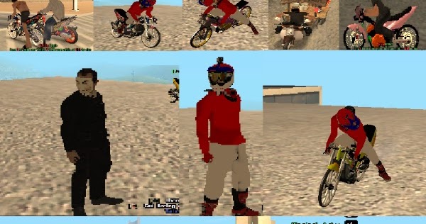 Drag Pack + Sound + IFP + Cleo + Anim + Skin | GTAind - Mod GTA Indonesia