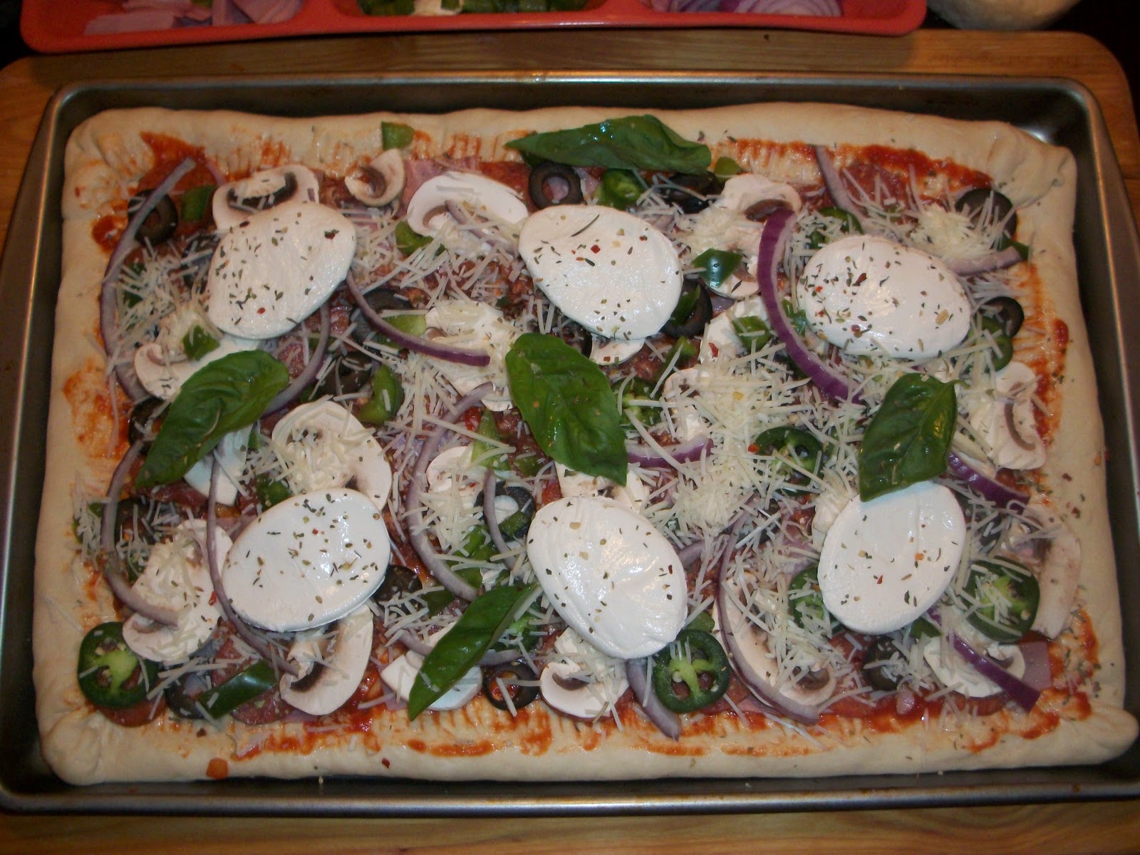 Cooking with love ! : PIZZA DE CASA (HOMEMADE PIZZA )