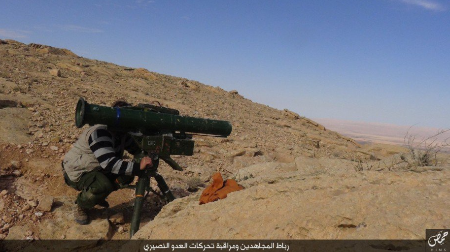 Syrian War Blog: ISIS HJ-8 Anti-tank Missiles
