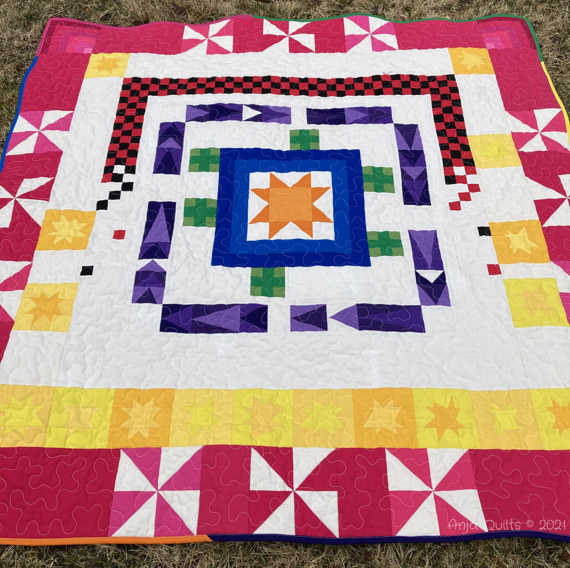 Anja Quilts: Stay at Home Round Robin - Quilt Parade