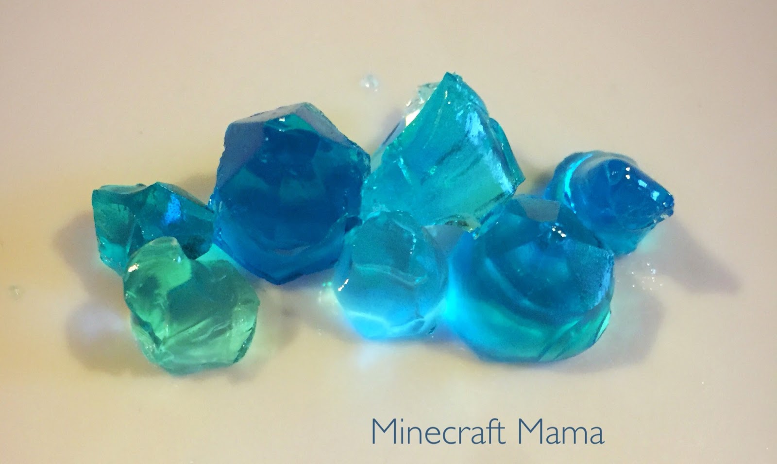 Minecraft Mama: ~Minecraft Diamond Gummies~