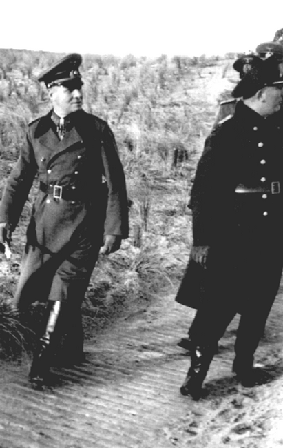 NAZI JERMAN: Foto Erwin Rommel Di Normandia Dan Dalam Inspeksi ...