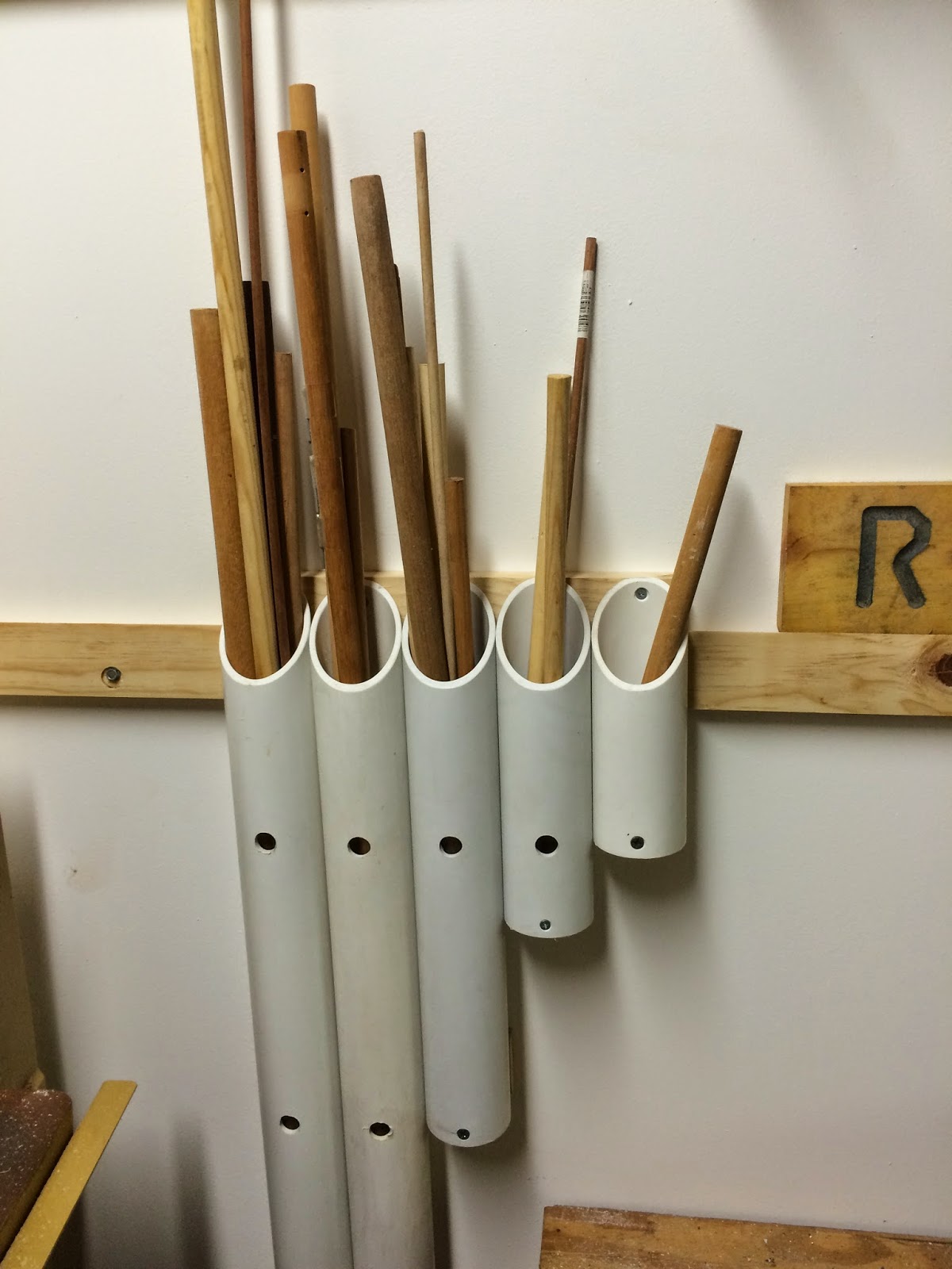 Projects From My Workshop: Storage for my dowels