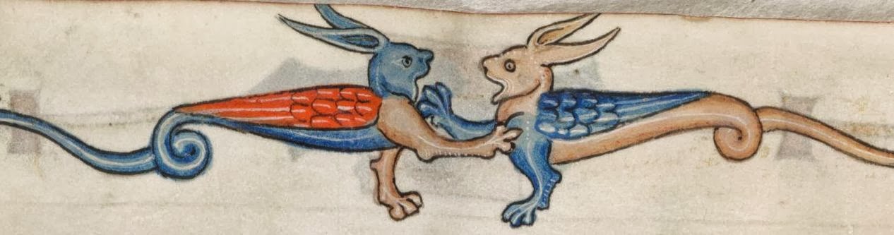 Groteskology: The Grotesques of the Luttrell Psalter