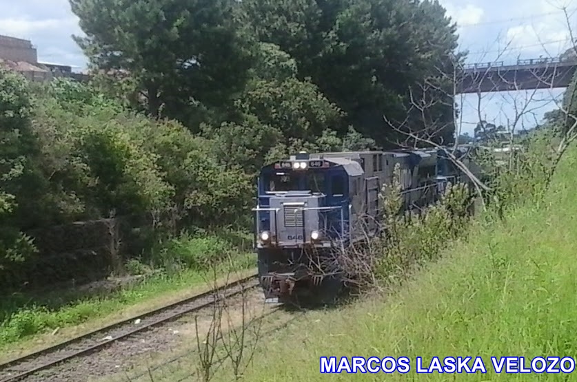 BLOG DATAMARCOS: AS DUAS LOCOMOTIVAS GE ES43BBi DA RUMO/ALL NA CIDADE ...