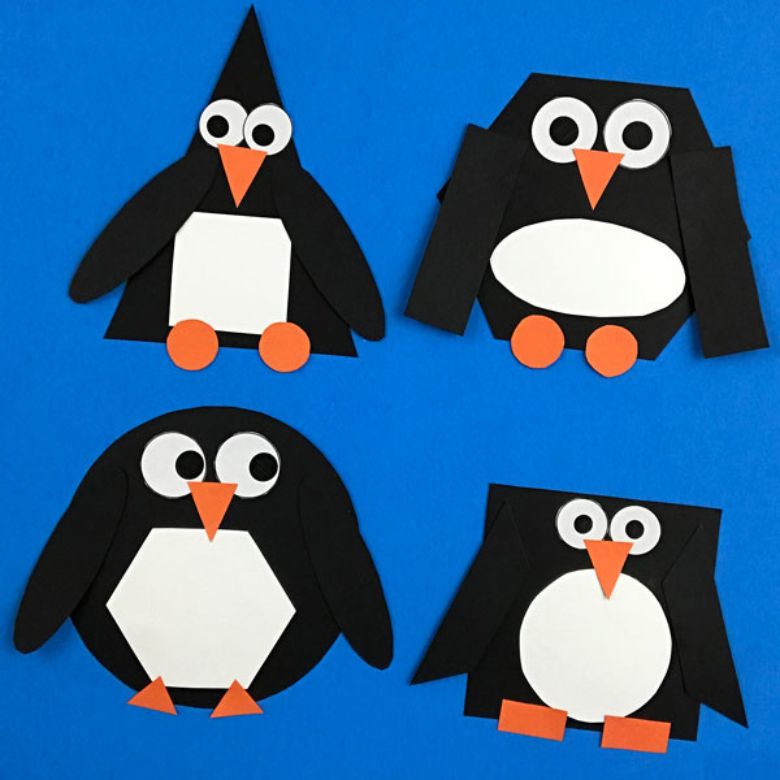 Adorable Penguin Crafts for Kids - Messy Little Monster