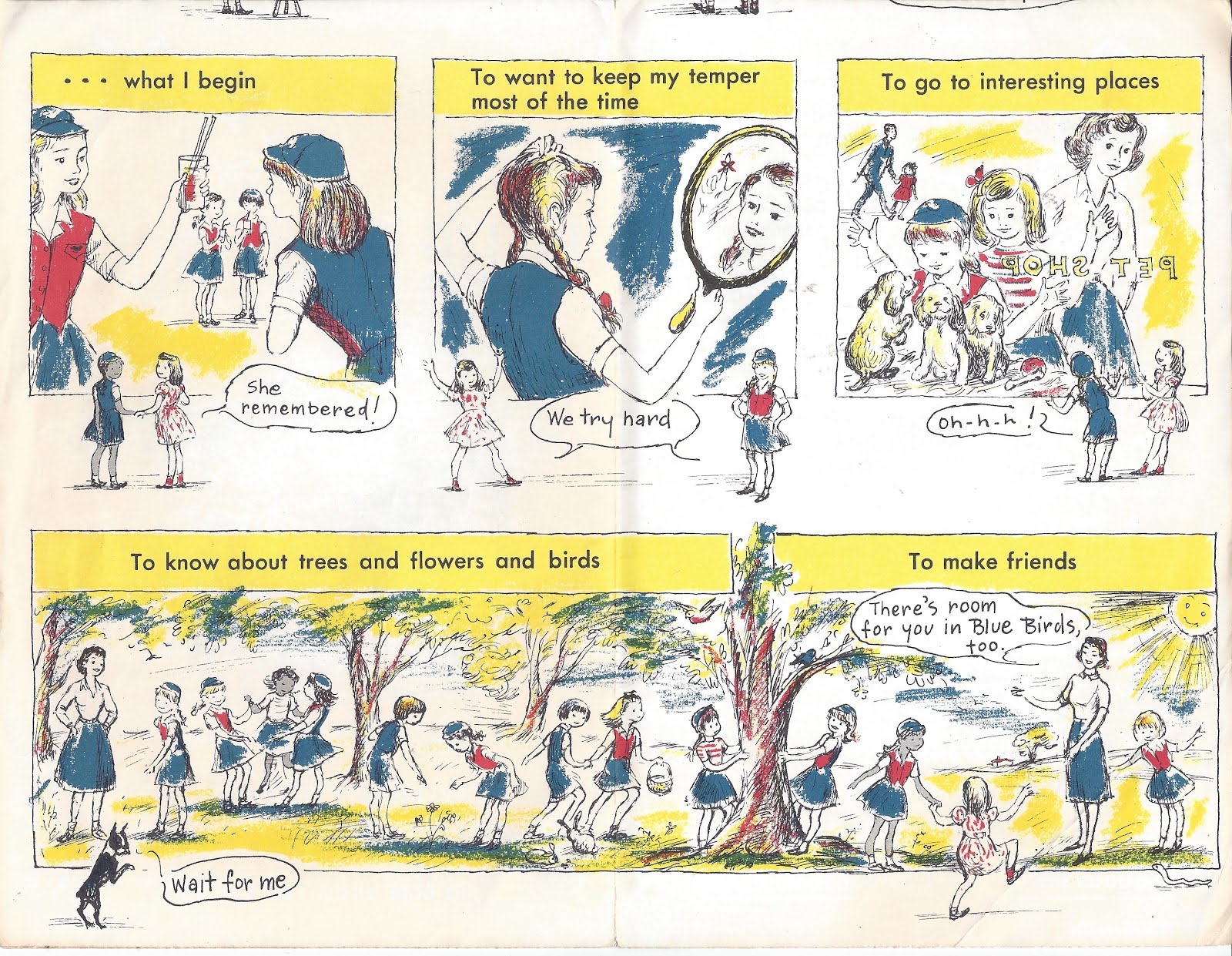 Thrift Shop Commando: Blue hopping Monday and I was once a bluebird