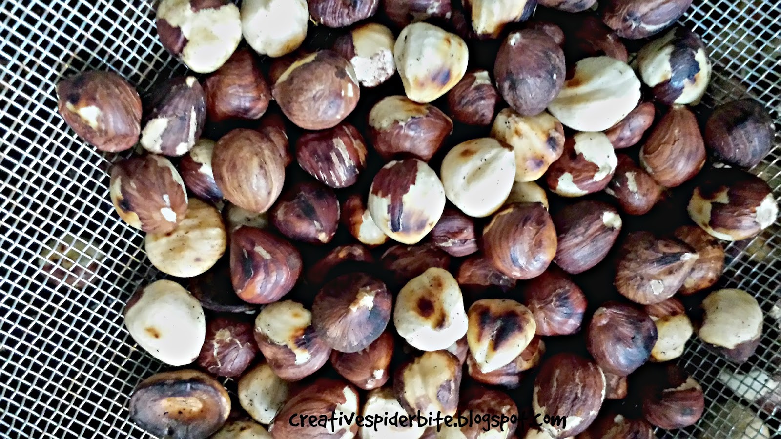 Bitten by that creative Spider: How to make your own Roasted Hazelnut ...