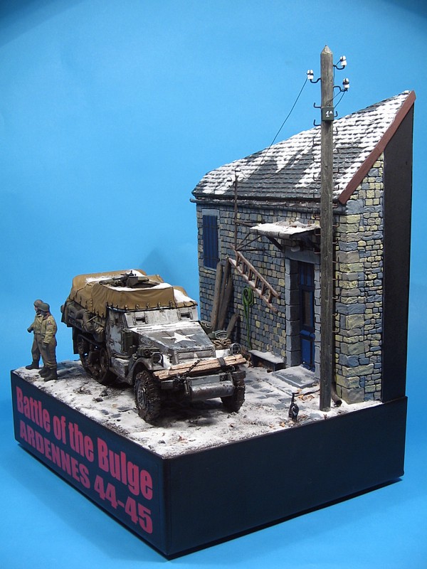 Winter halftrack, Battle of the Bulge - Missing-Lynx