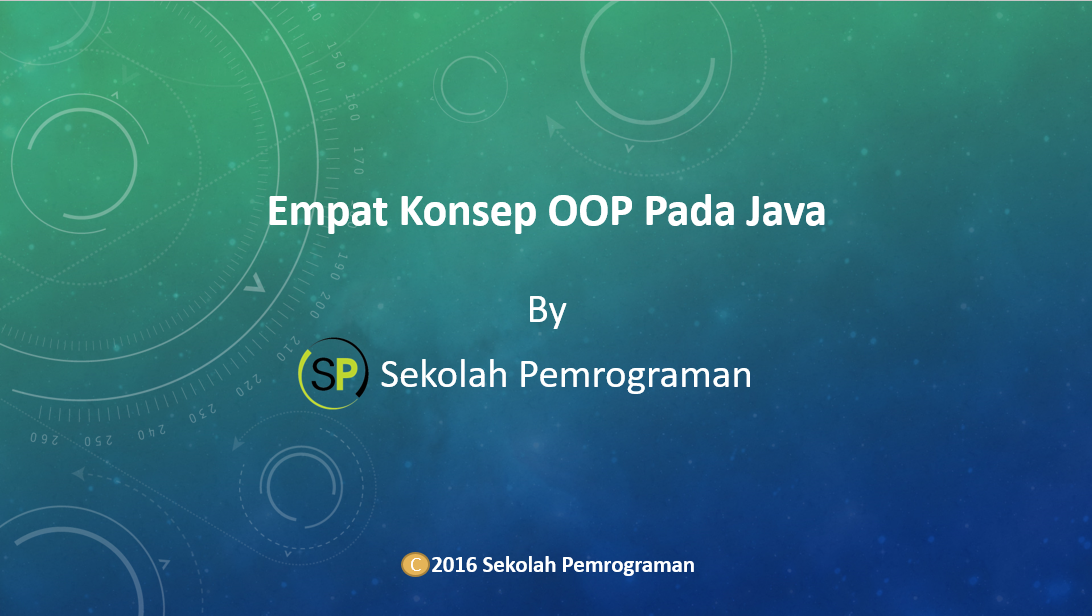 Empat Konsep Oop Pada Java Sekolah Pemrograman