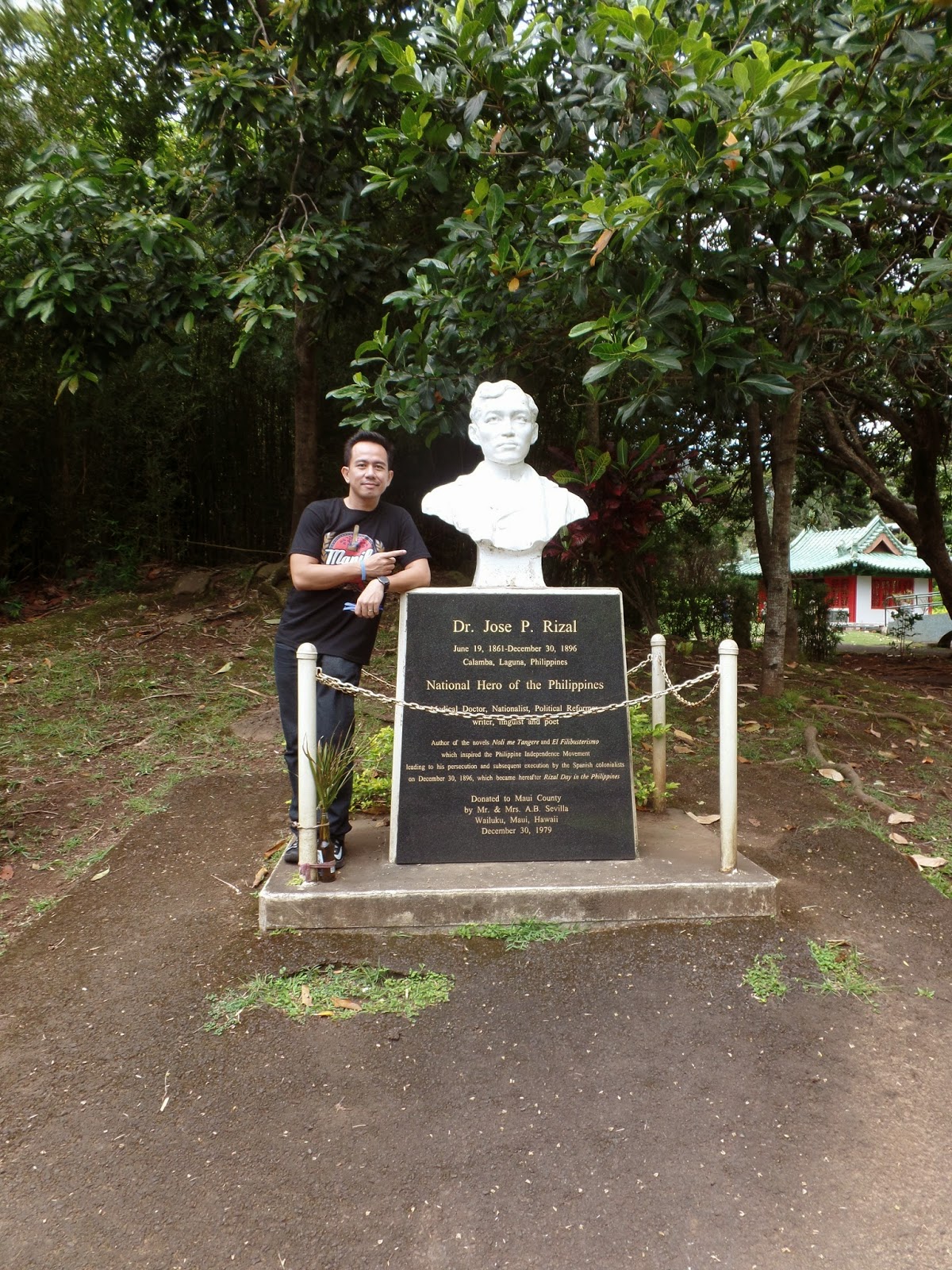 RIZAL IN MAUI, HAWAII, USA | DR. JOSE RIZAL MONUMENTS