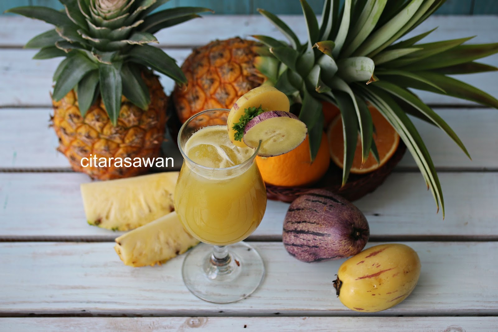 Jus Apple Cameron dan Nenas | Resipi Citarasa