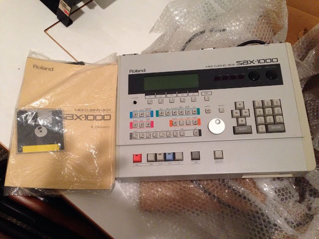 MATRIXSYNTH: Roland SBX 1000 Midi Cueing Box