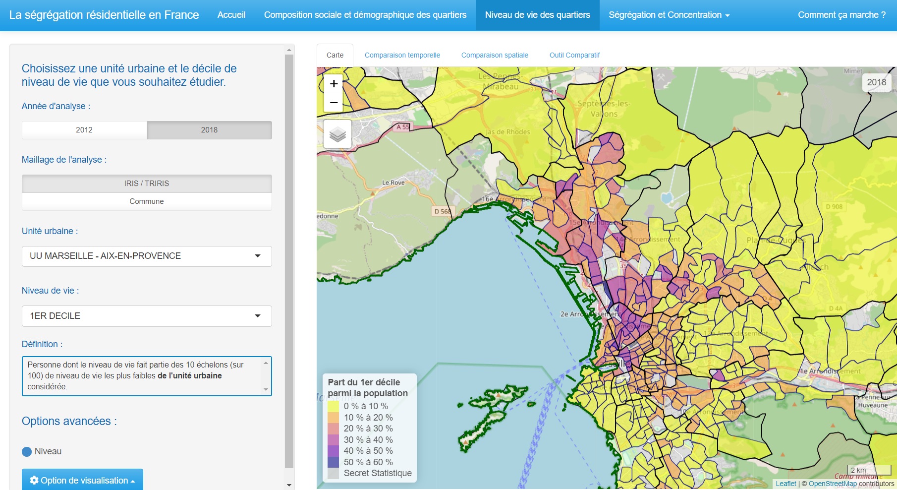 Cartographie numérique: Quelle évolution de la ségrégation ...