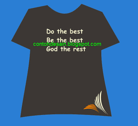 35+ Contoh Desain Kaos Keren Simple Lengkap - Dosen Desain Kaos