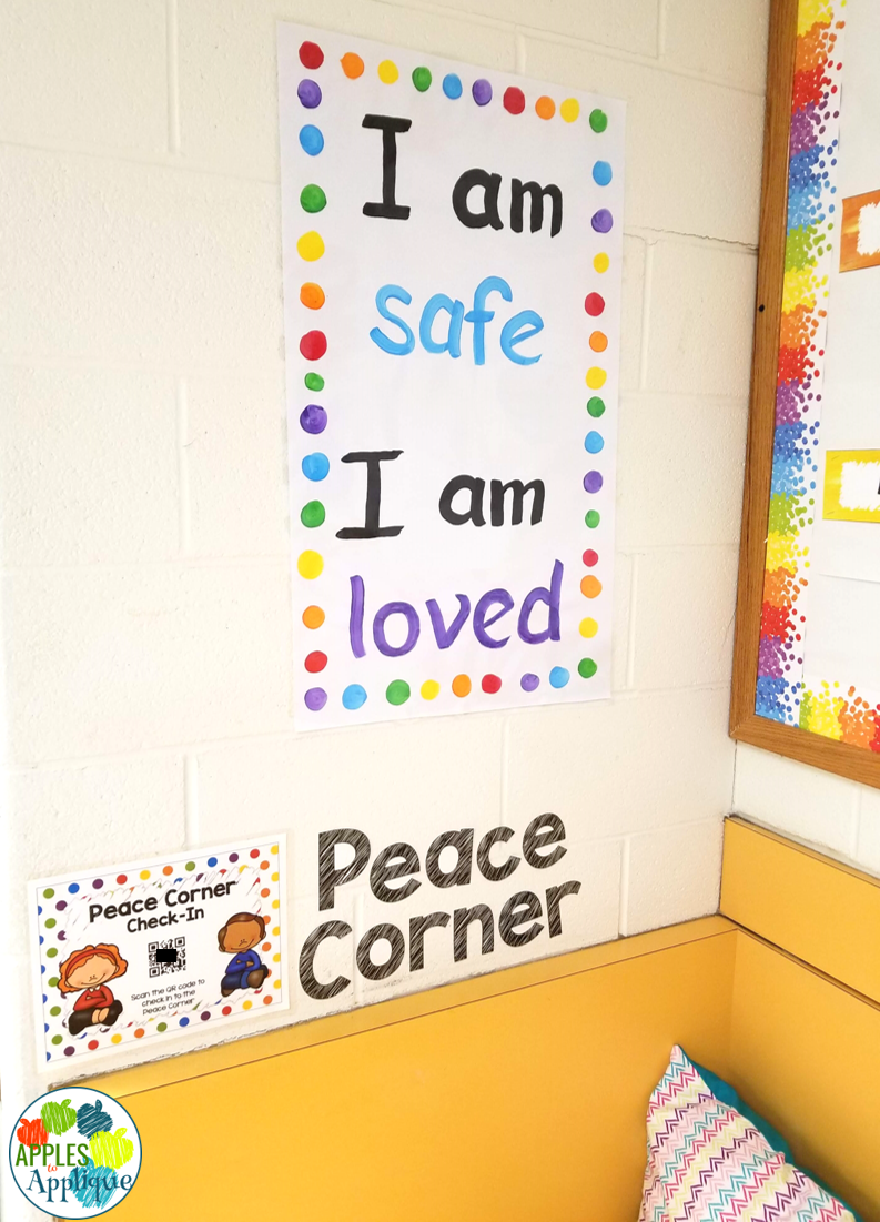 Apples to Applique: First Grade Classroom Reveal!