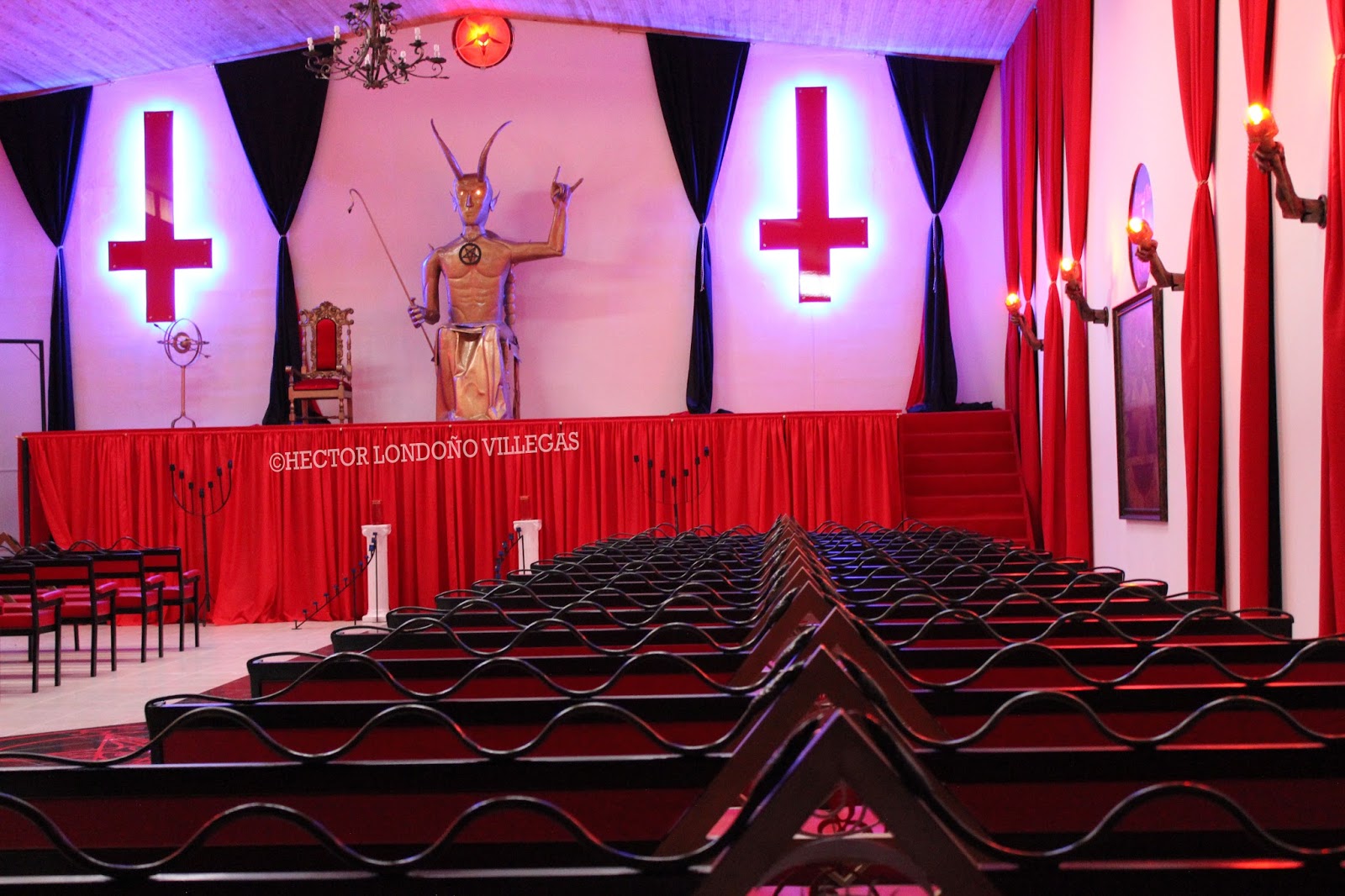 IGLESIA DEL DIABLO PARA HACER PACTOS DE RIQUEZA: TEMPLO DE SATANÁS EN ...