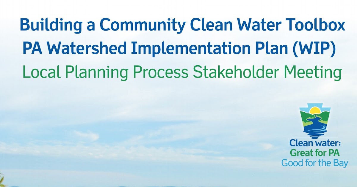 PA Environment Digest Blog: DEP Launches Community Clean Water Toolbox ...