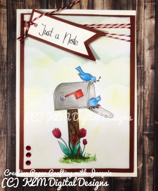 Creative Paper Crafting with Jacquie: Mailbox Greetings by KLM Digital ...