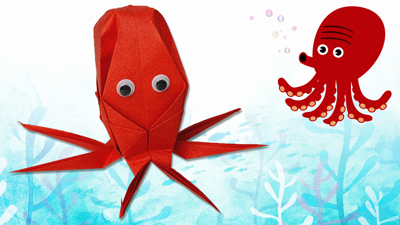 Origami Malaysia | Yen's Art: Octopus | How to fold an Origami Octopus ...