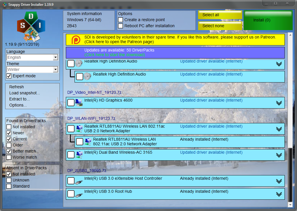 SDI Snappy Driver Installer | Operating System Revival