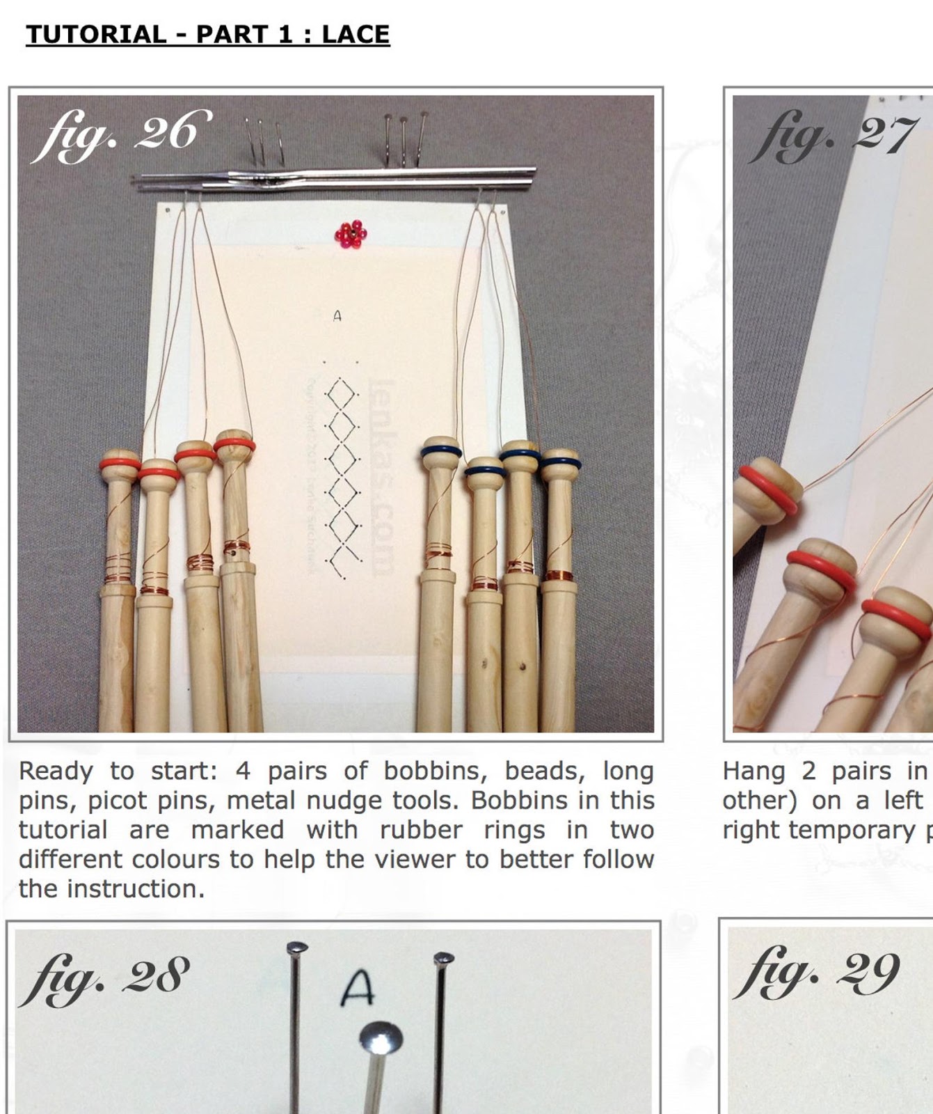 Wire Bobbin Lace Kits, Tutorials and Tools by WireLaceSupplies / The ...