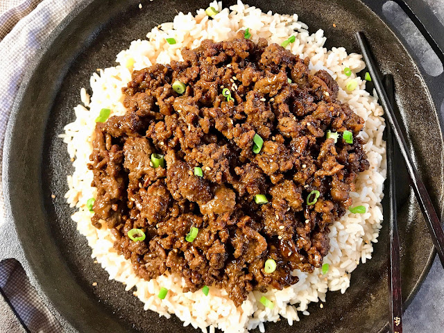 Korean Beef and Rice