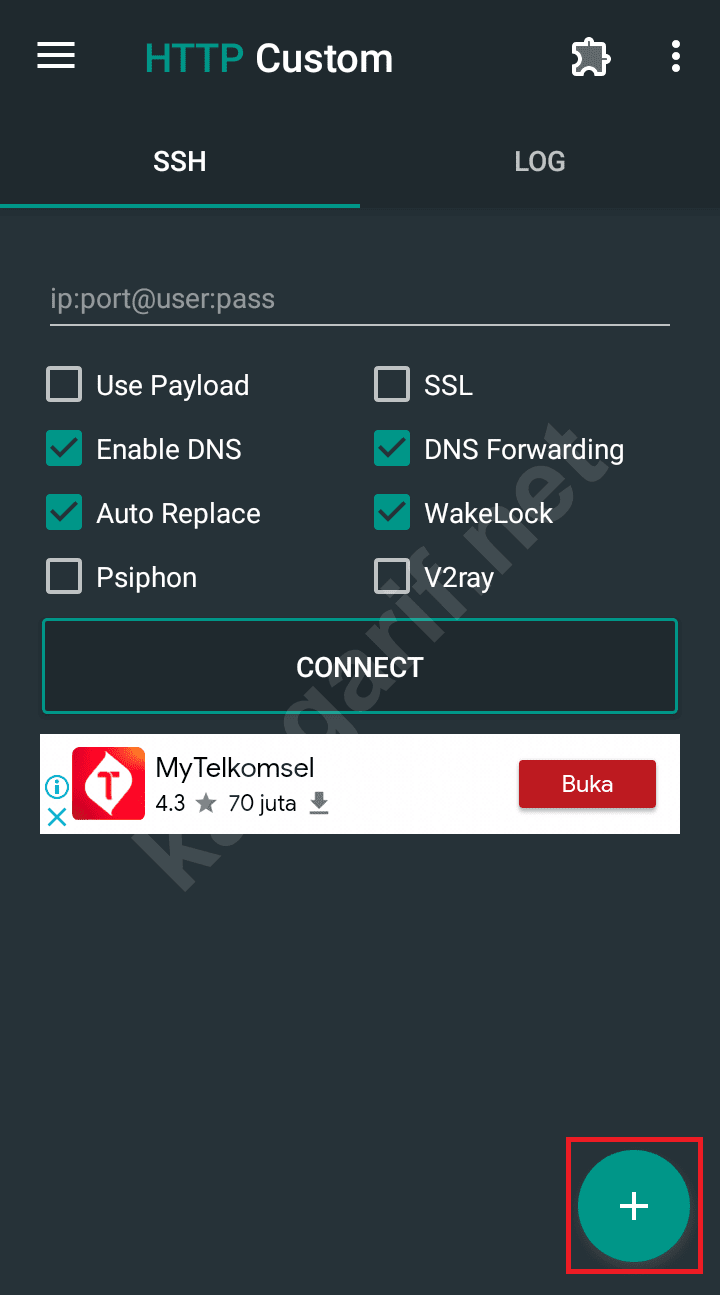 Cara Menggunakan HTTP Custom - Kangarif.net