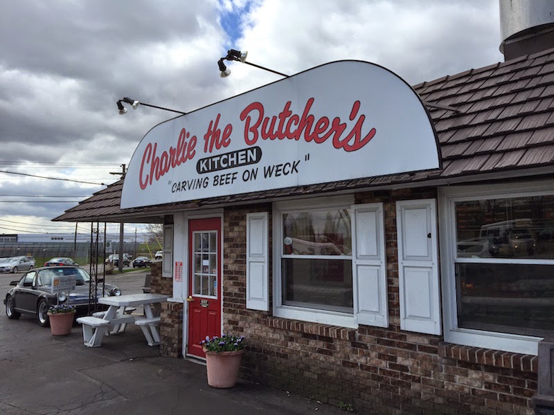 Beef on Weck at Charlie the Butcher's Kitchen