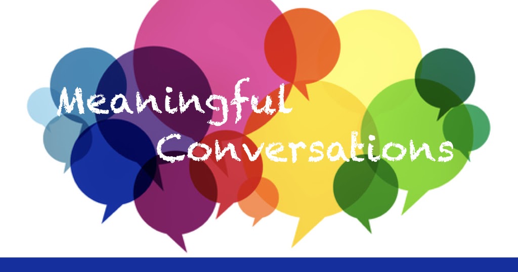 Meaningful Conversations Every Friday at 12pm PDT